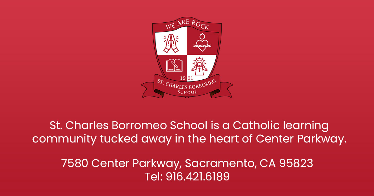 St. Charles Borromeo School, Sacramento | Application For Admission